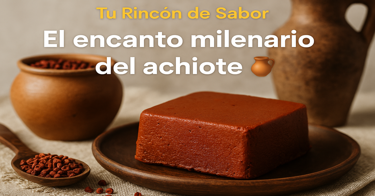 La magia del achiote para tus recetas tradicionales y modernas